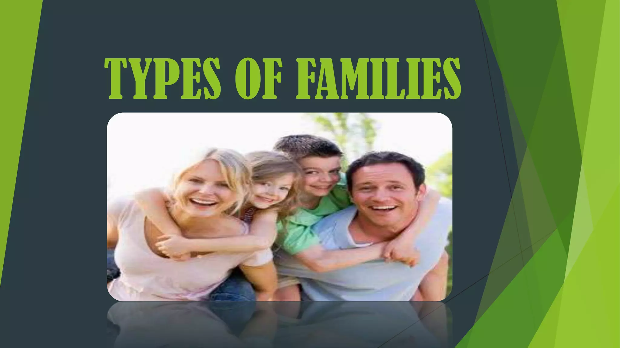 Types of families | PPTX