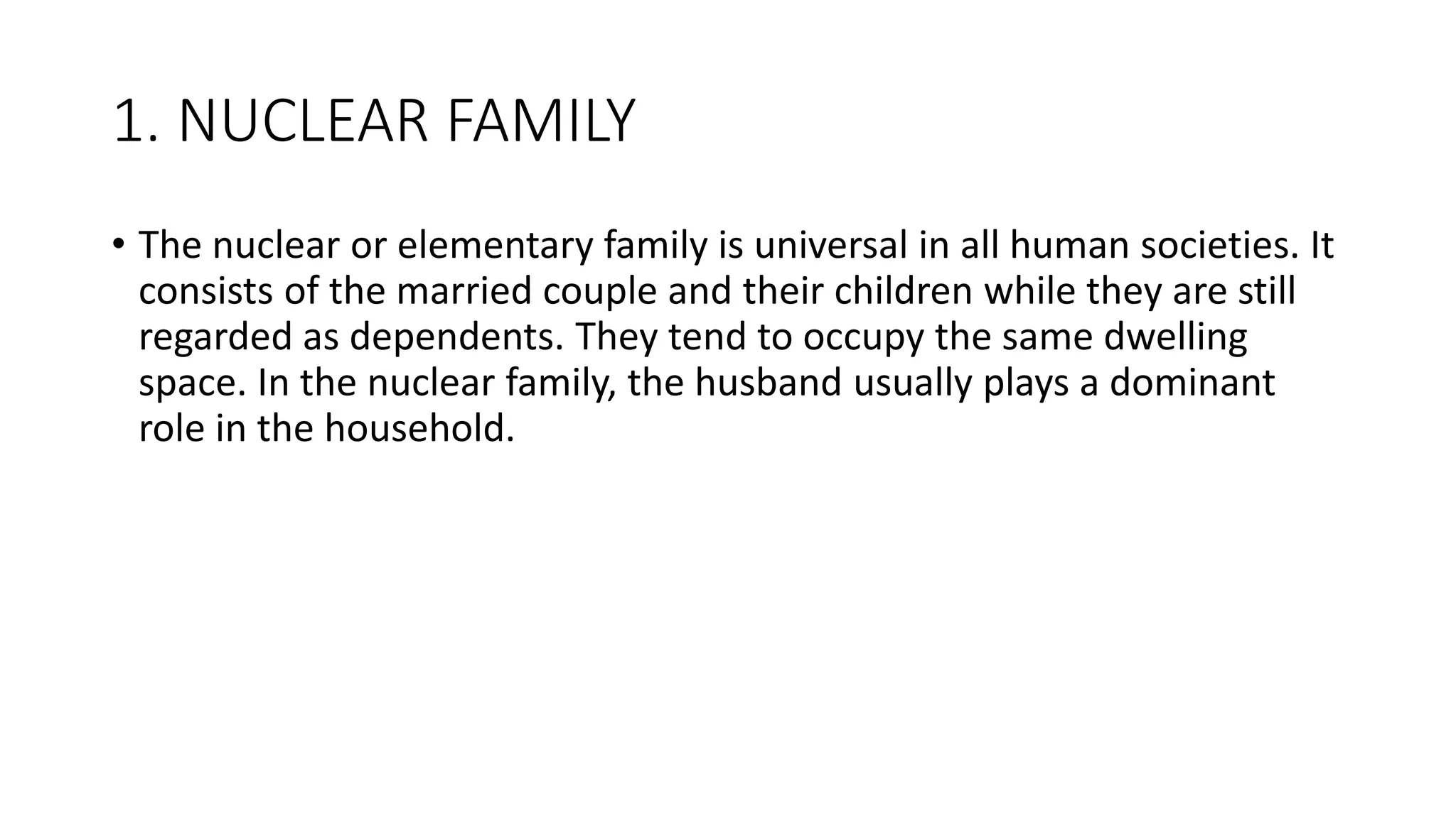 What Is Define Family