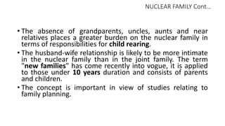 Types of families | PPTX