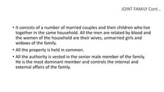 Types of families | PPTX