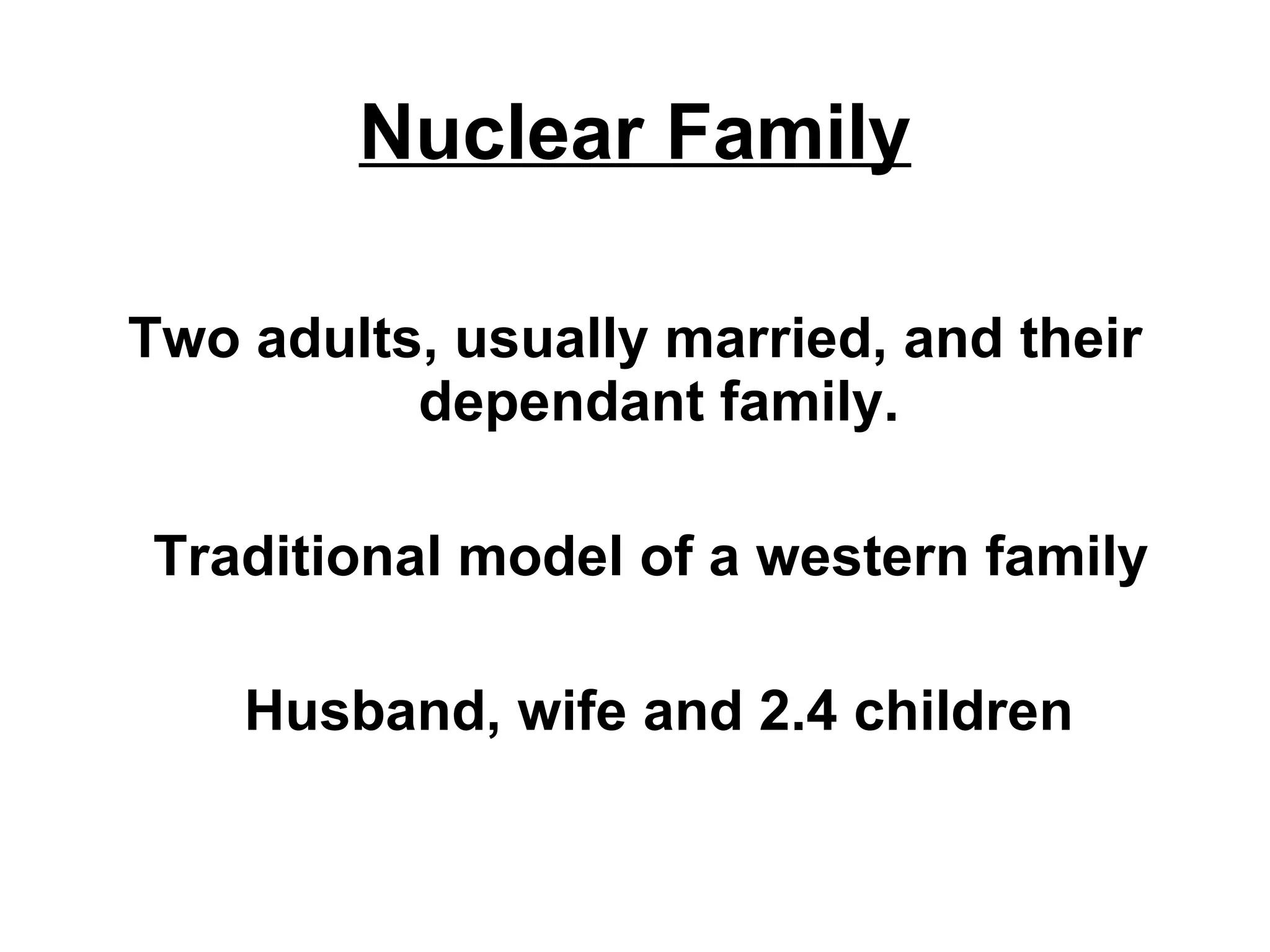 Types of family 1 | PPT