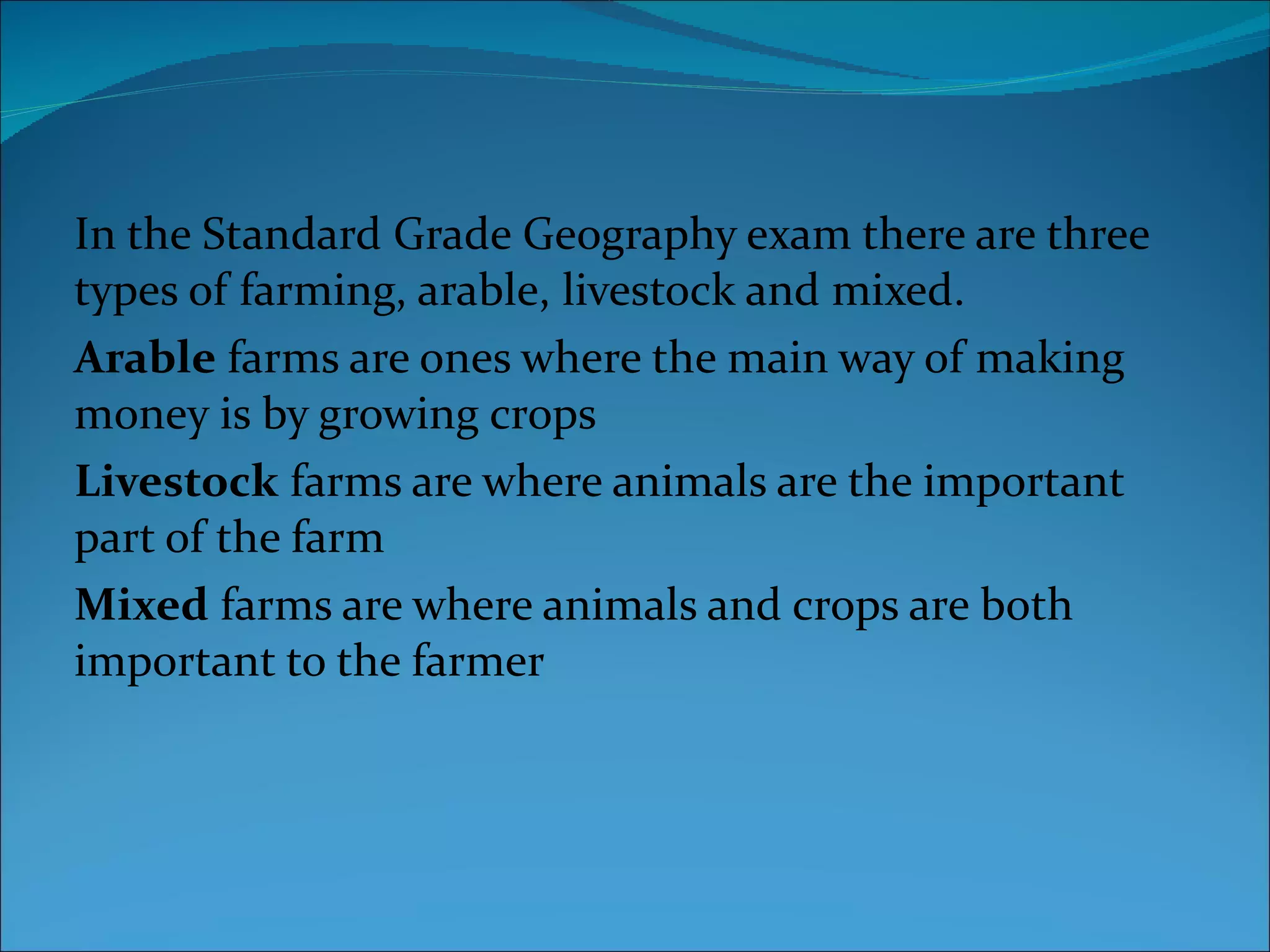 Types of farming | PPT