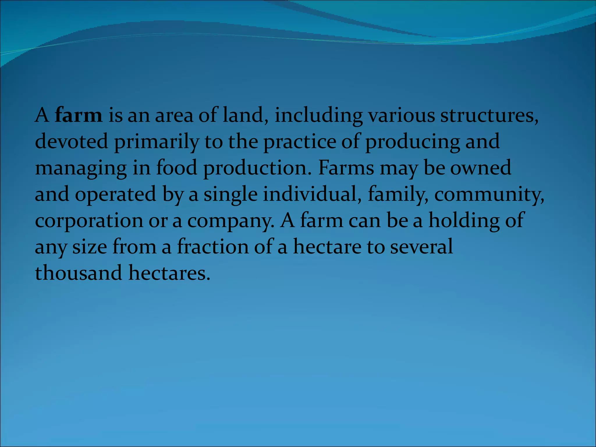 Types of farming | PPT