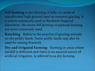 Types of farming | PPT