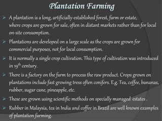 Types of farming | PPTX