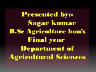 types of farming and classification of farming | PPTX