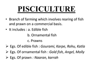 Types of farming ppt | PPTX