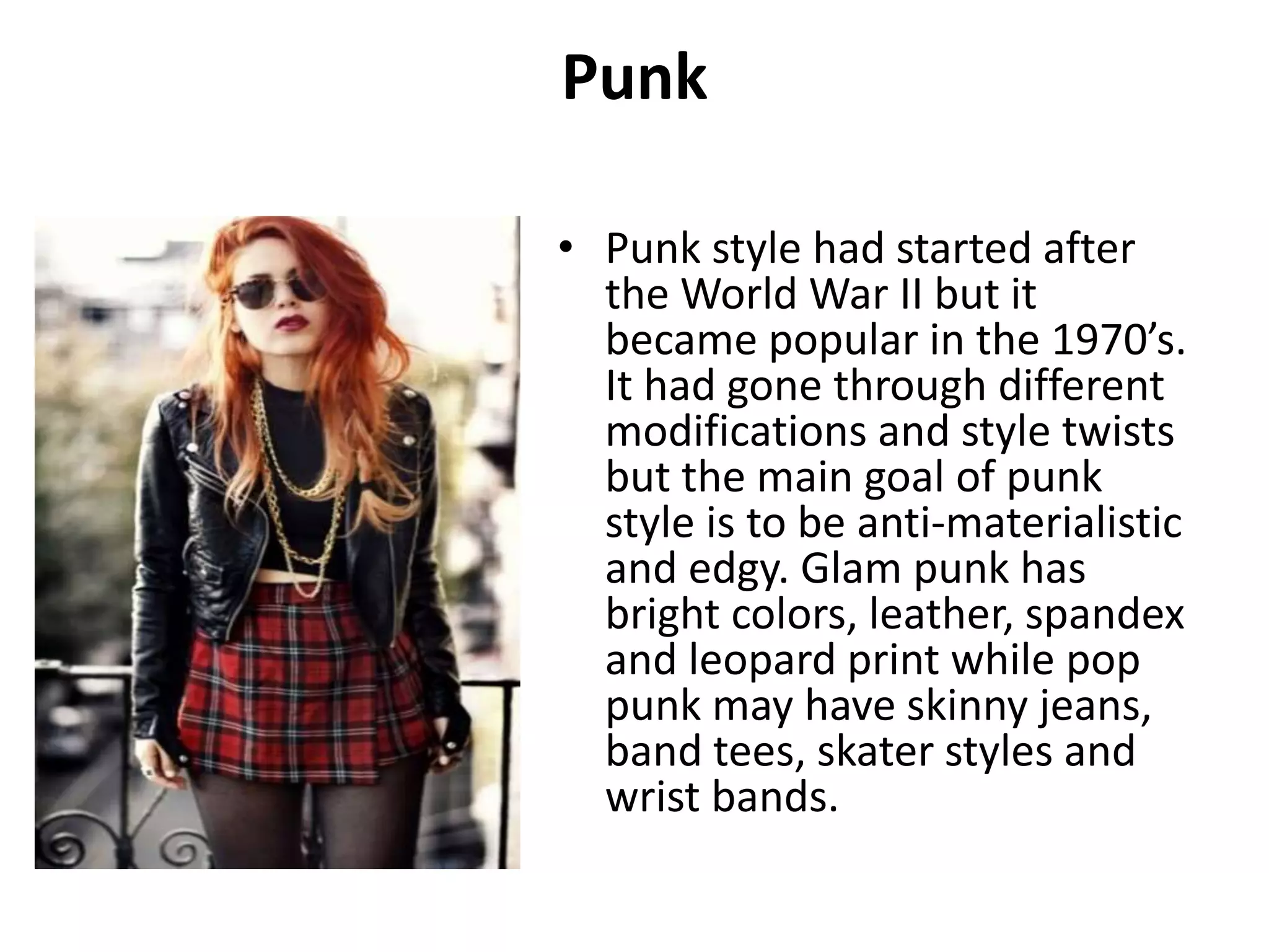 Types of fashion styles r | PPTX