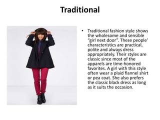 Types of fashion styles r | PPTX