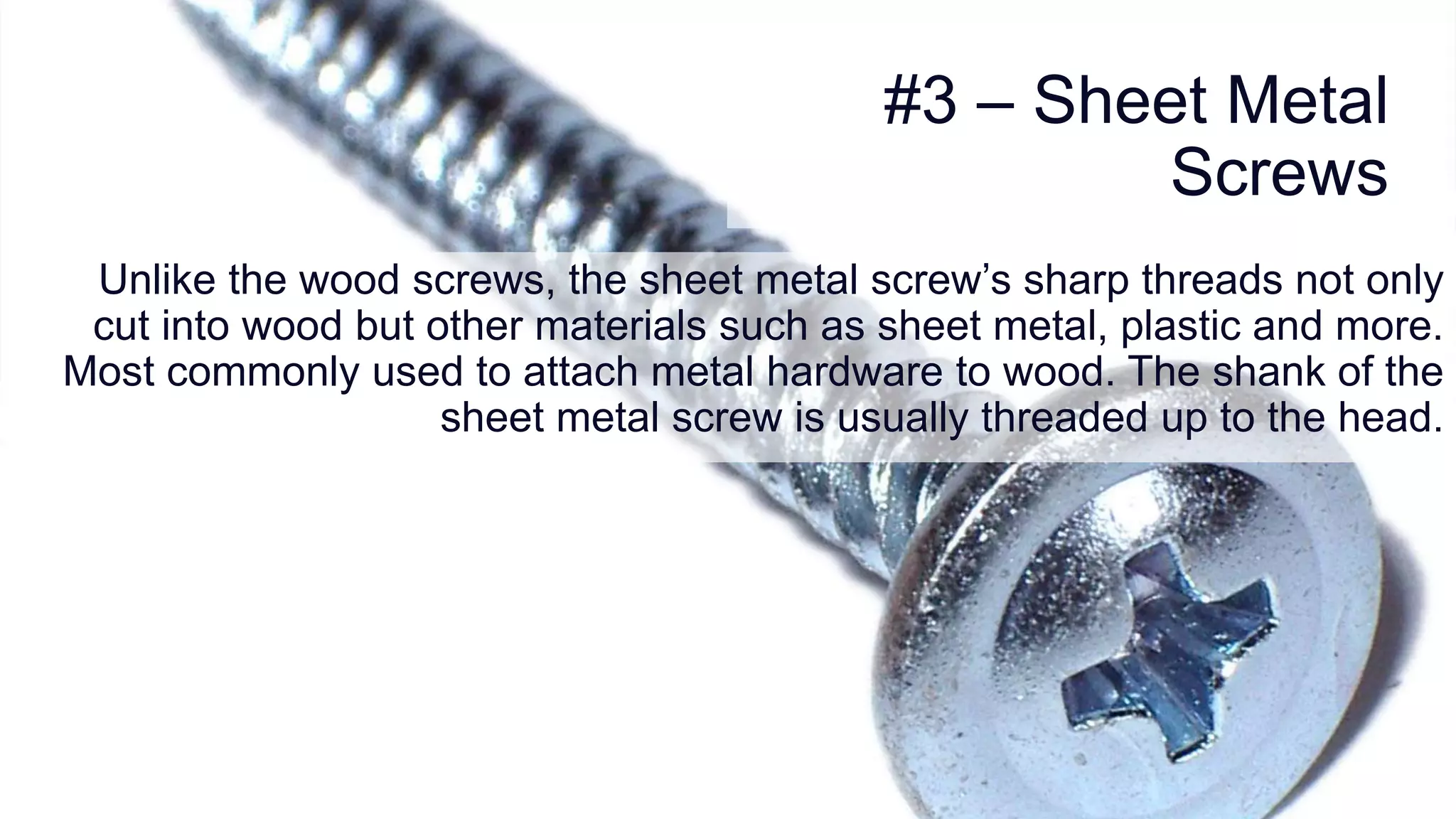 Types of fasteners and fixings | PPTX | Woodworking | Arts and Crafts