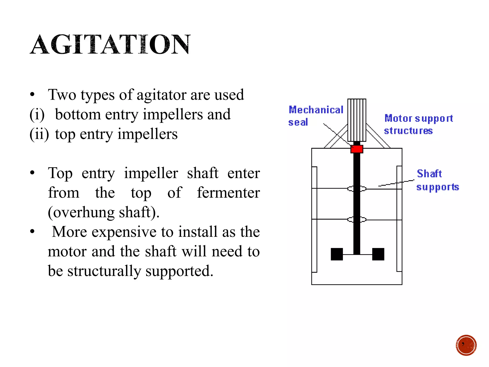 Stirred and airlift fermenter | PPTX