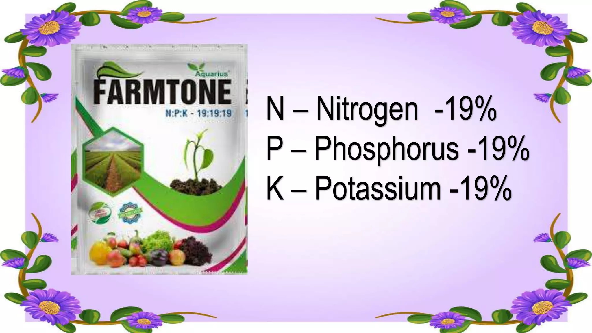 Types of fertilizers | PPTX