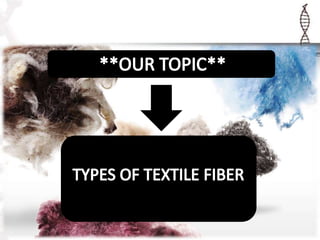 Types of textile fiber | PPT