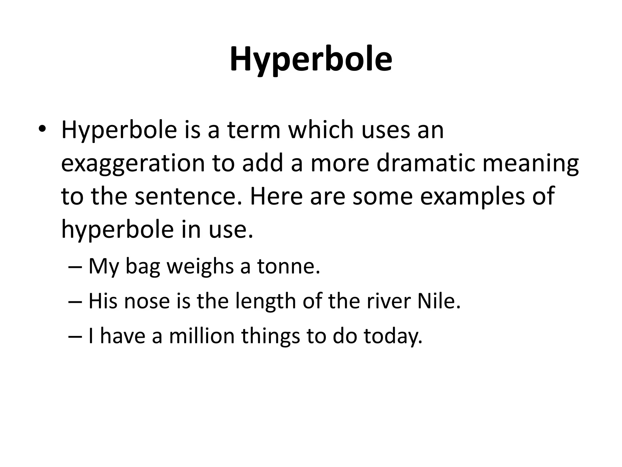 Types of figures of speech | PPTX
