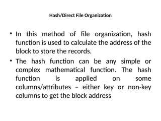 Types of File Organization Database.pptx