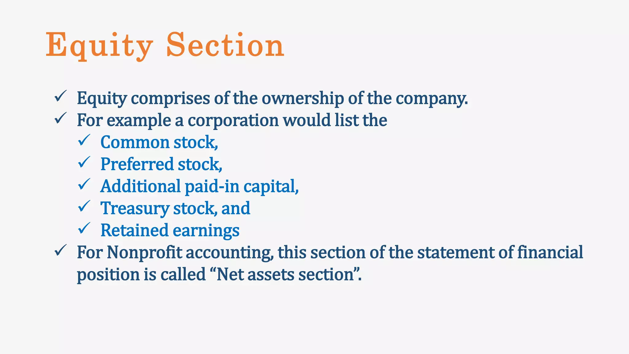 Types of financial statement | PPTX
