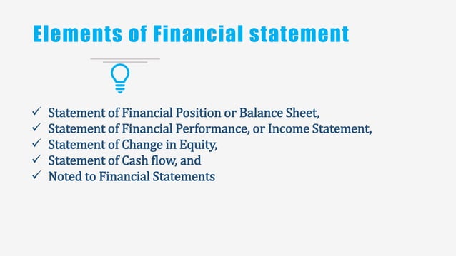 Types of financial statement | PPTX | Stocks and Bonds | Personal Investing