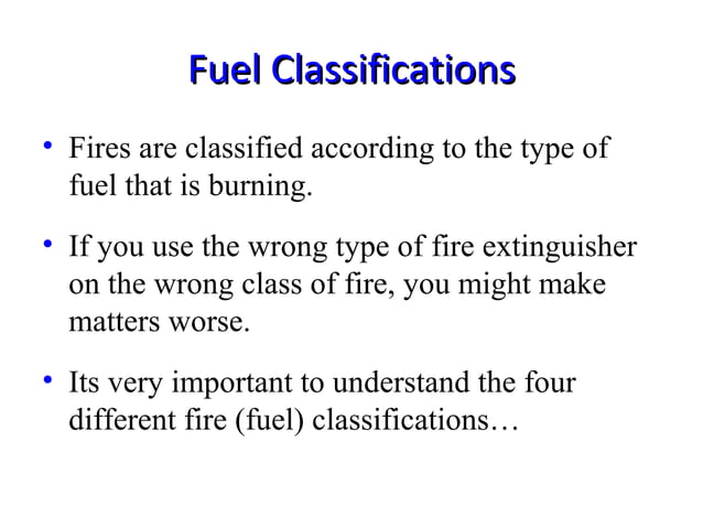 Types of fire | PPT | Chemistry | Science