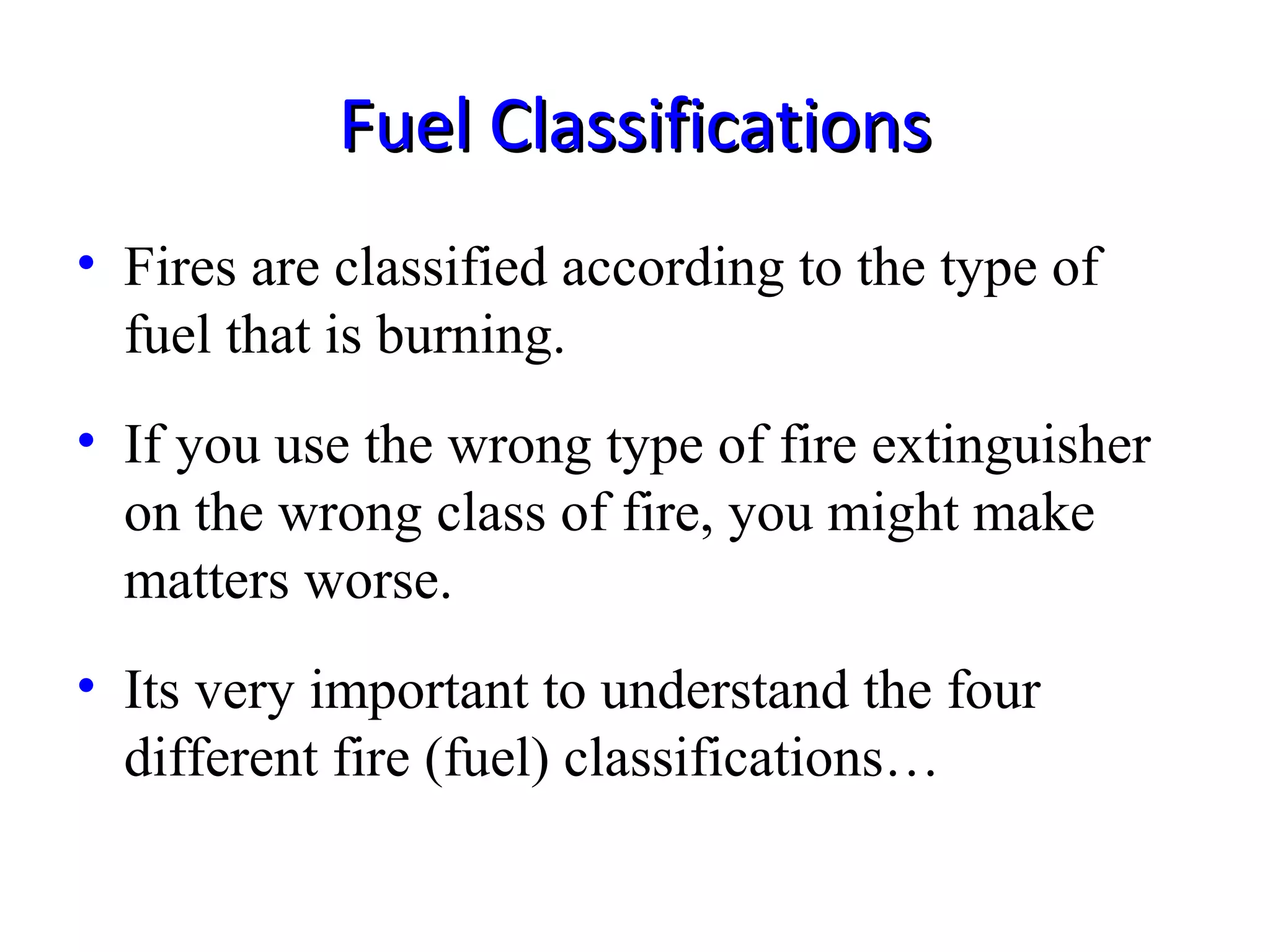 Types of fire | PDF