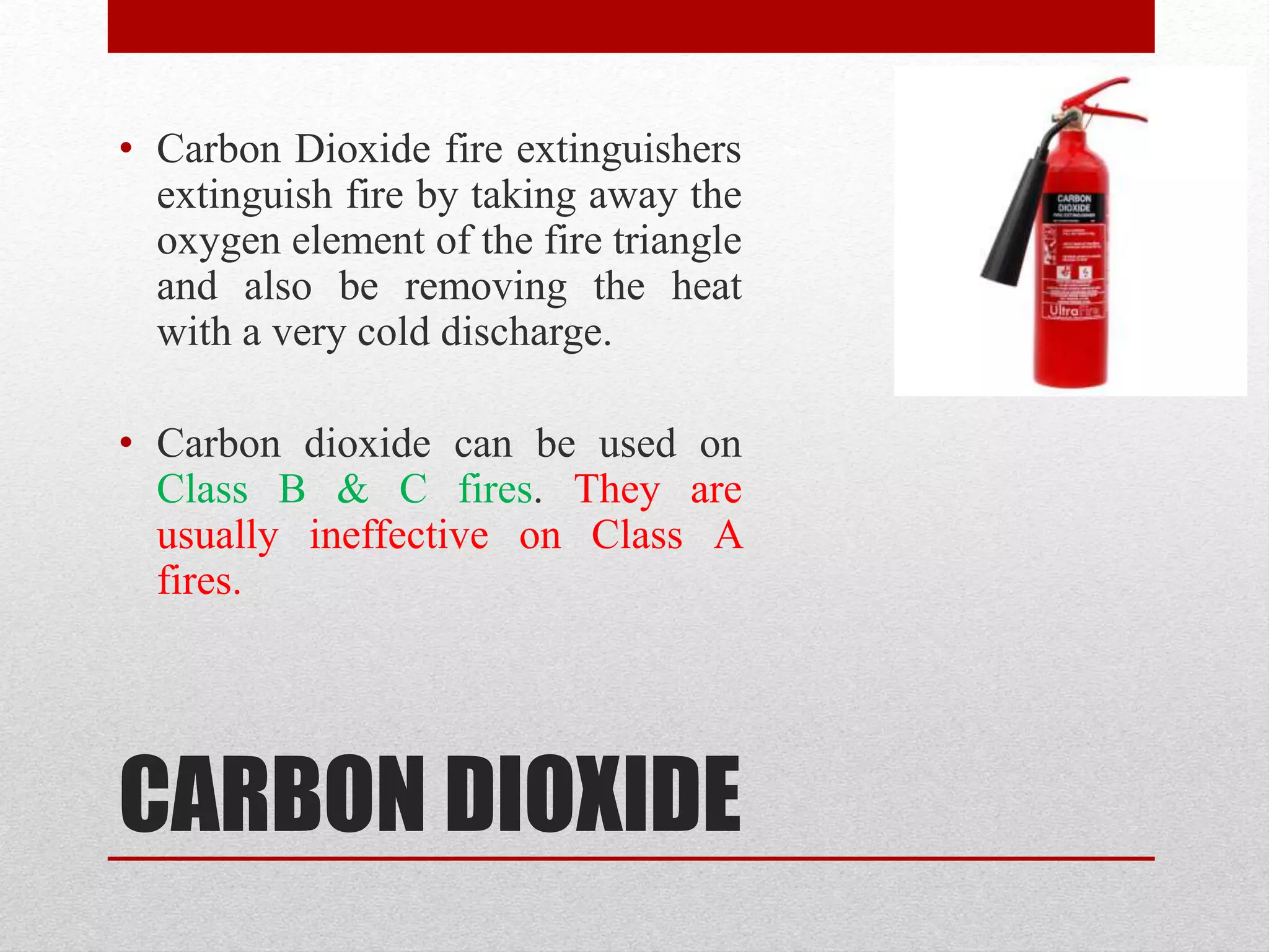 Classes of fire and how to extinguish them | PPTX