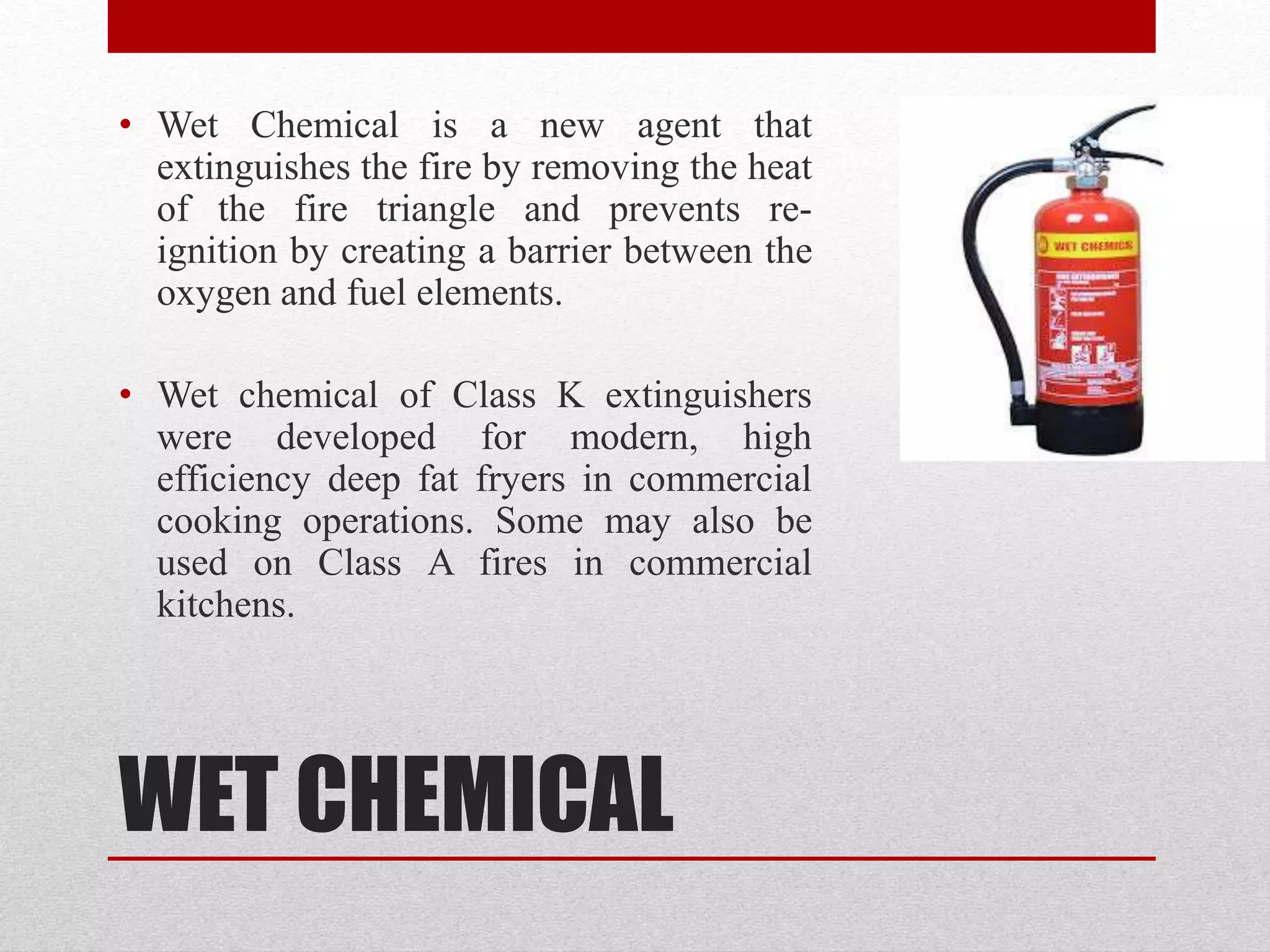 Classes of fire and how to extinguish them | PPTX