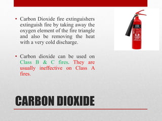 Classes of fire and how to extinguish them | PPTX