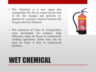 Classes of fire and how to extinguish them | PPTX