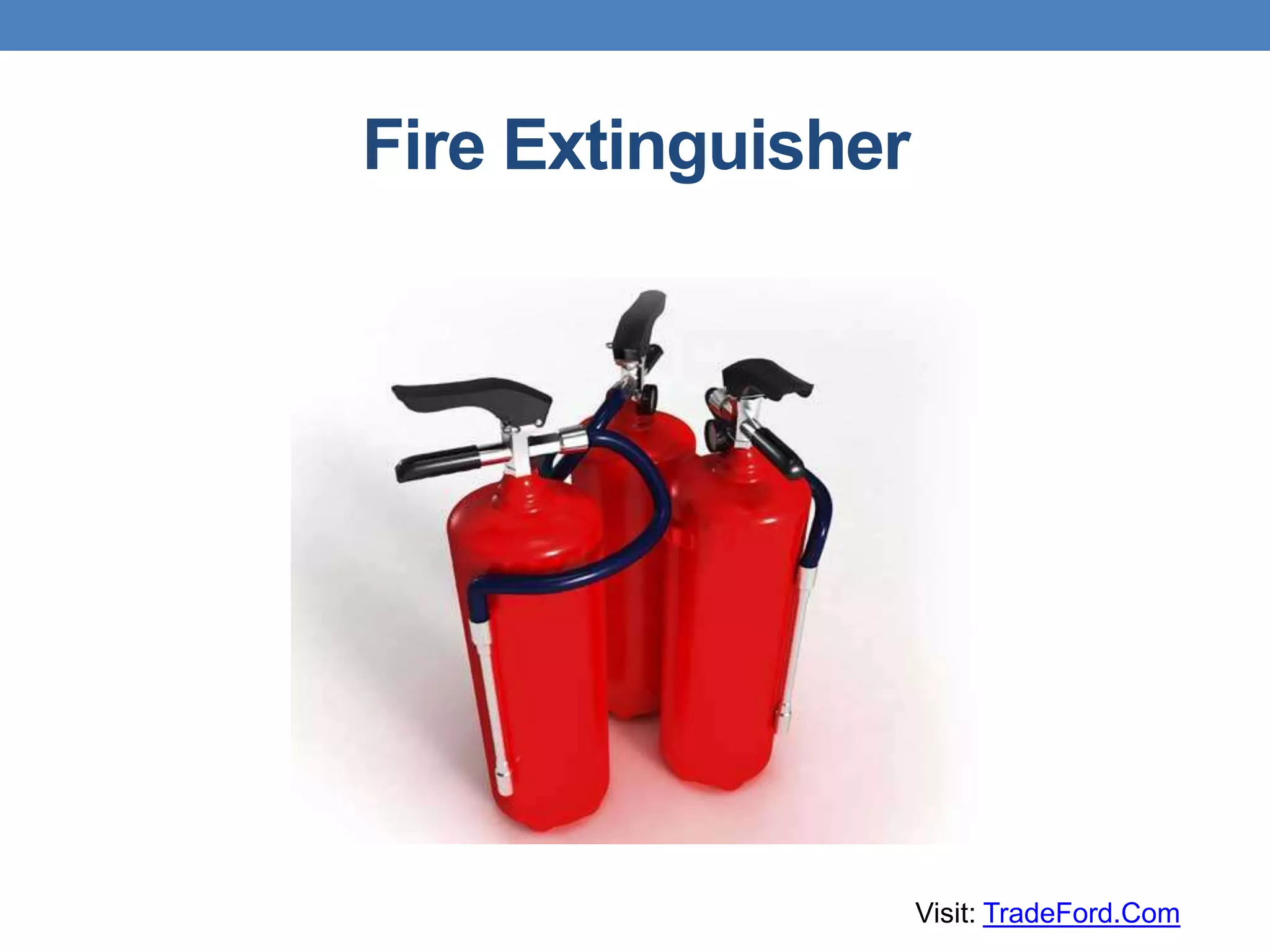 Types of Firefighting Equipment | PPTX