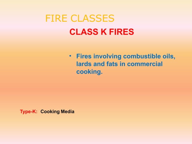 Types of fires | PPT | Chemistry | Science