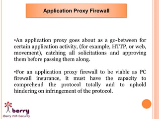 Types Of Firewall Security | PPTX