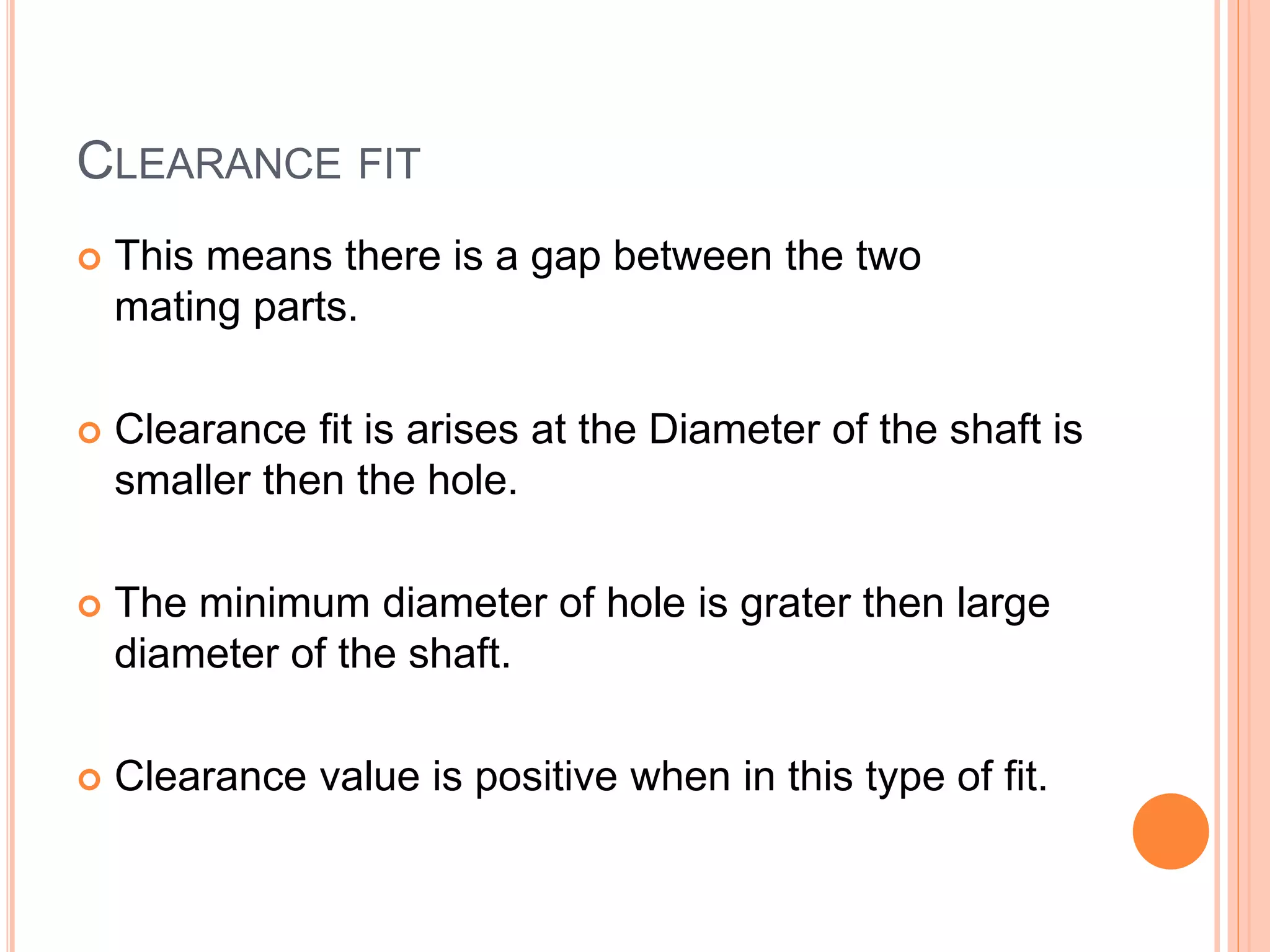 Types of fits | PPTX