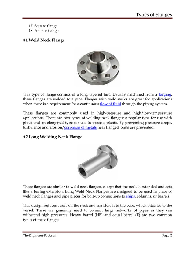 Types of Flange.pdf