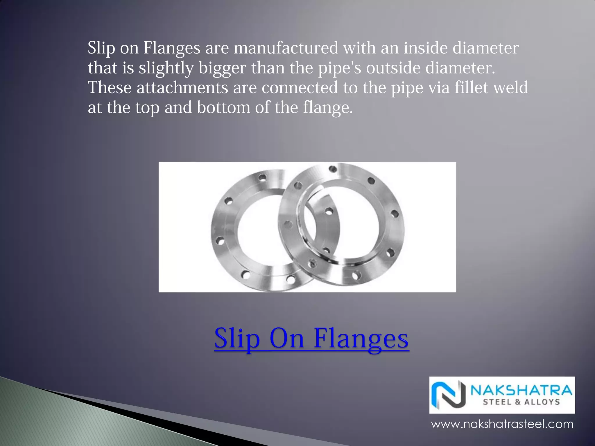 Types of flanges | PPT