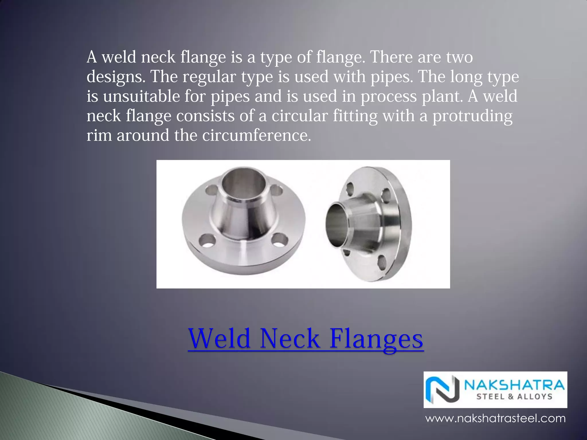 Types of flanges | PPT