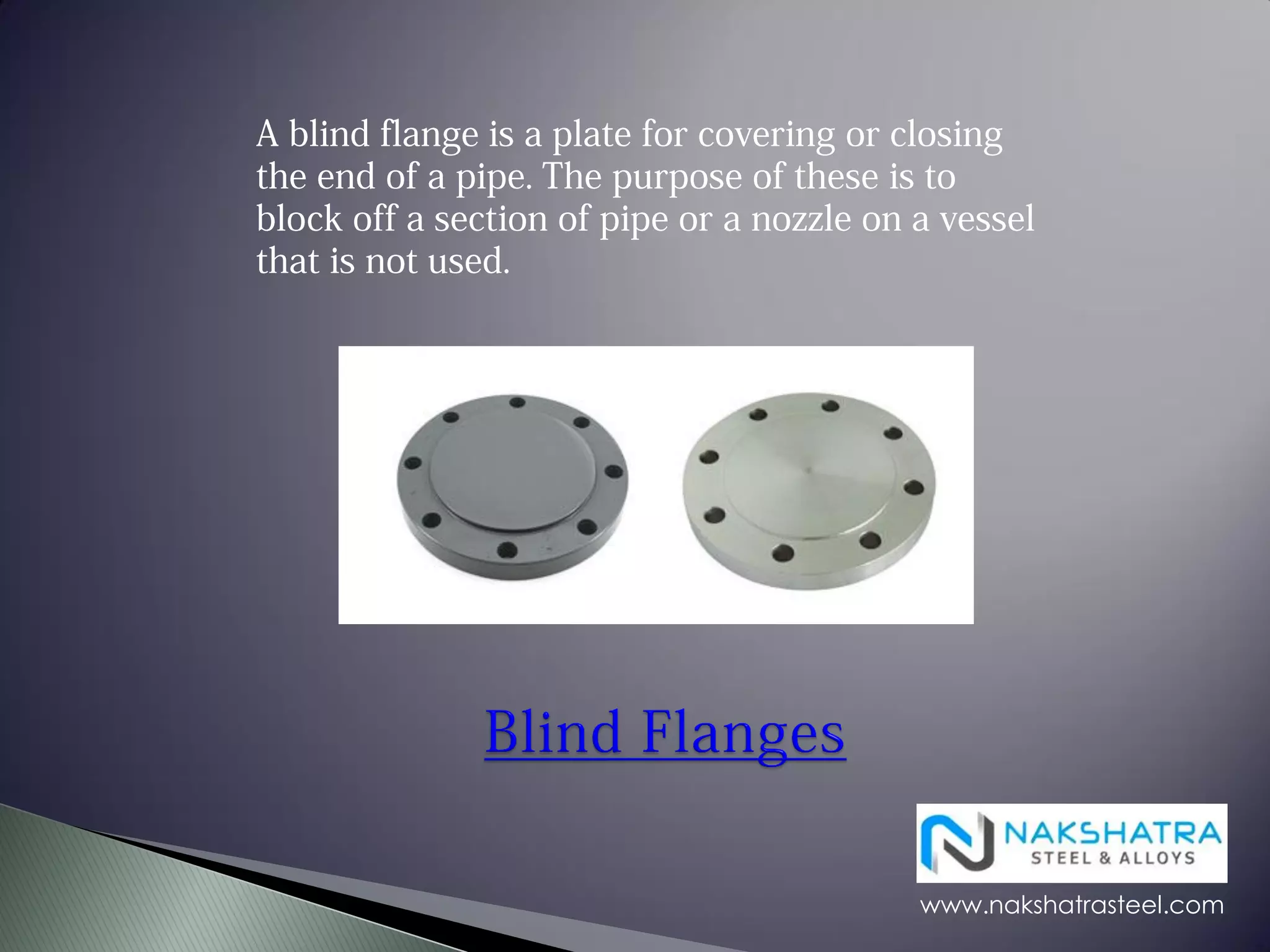 Types of flanges | PPT