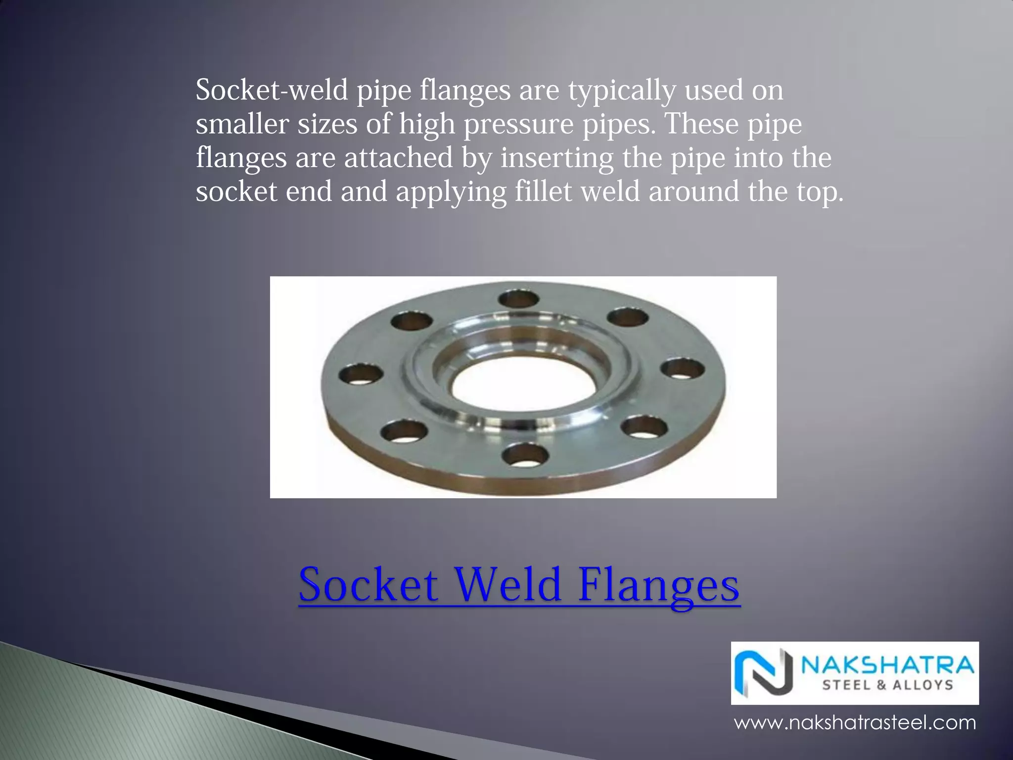 Types of flanges | PPT