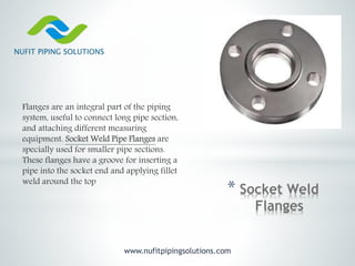 Types of flanges | PPTX