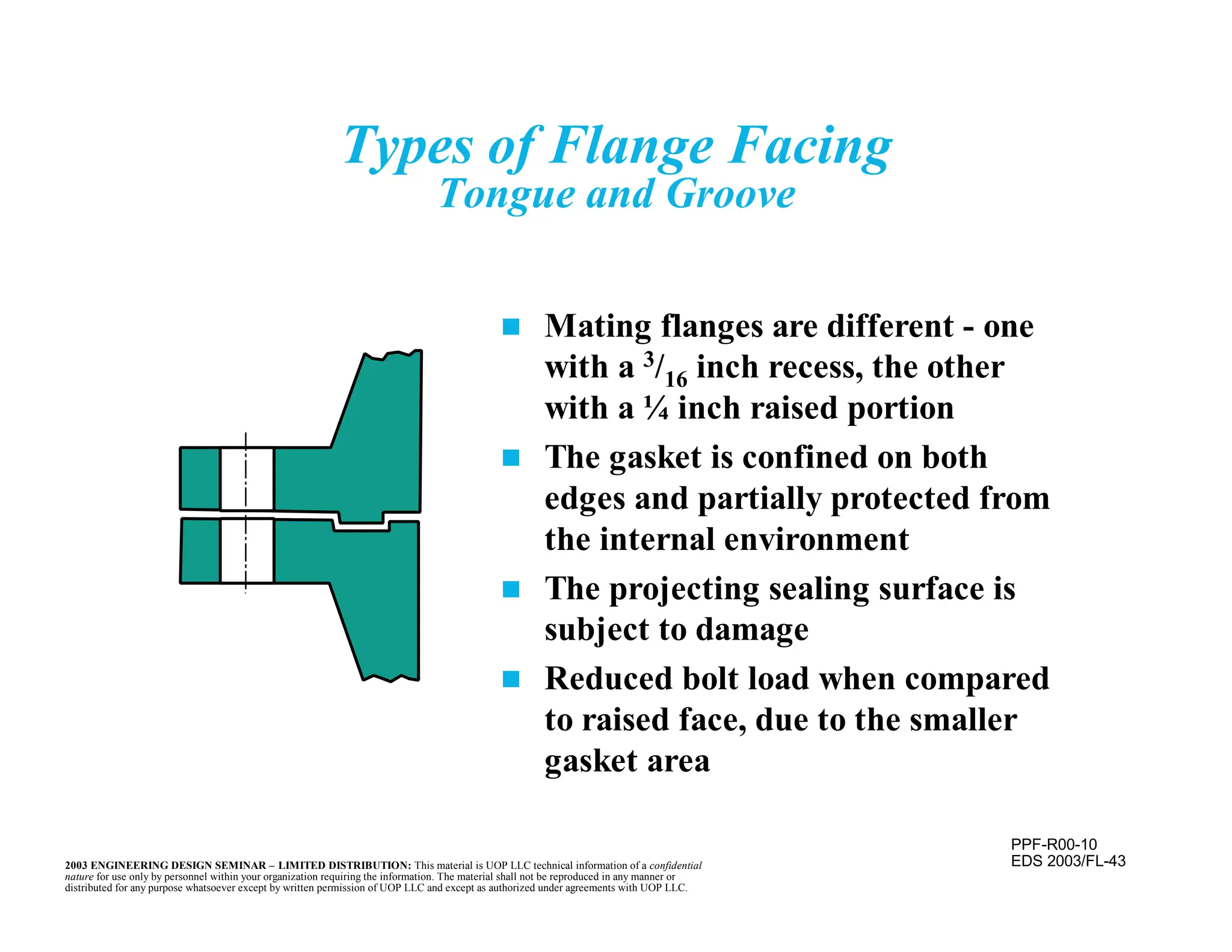 Types of Flanges connection for equipment andpiping | PDF