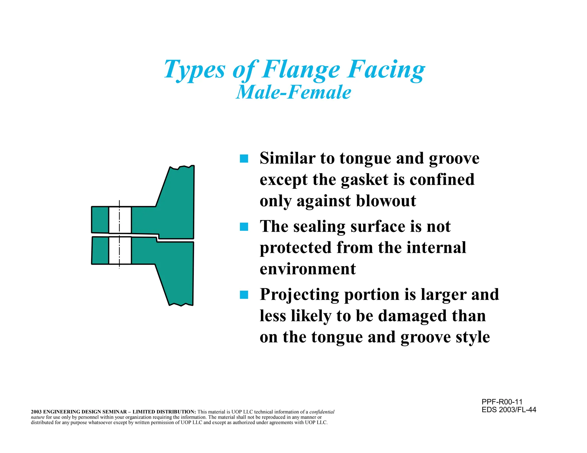 Types of Flanges connection for equipment andpiping | PDF