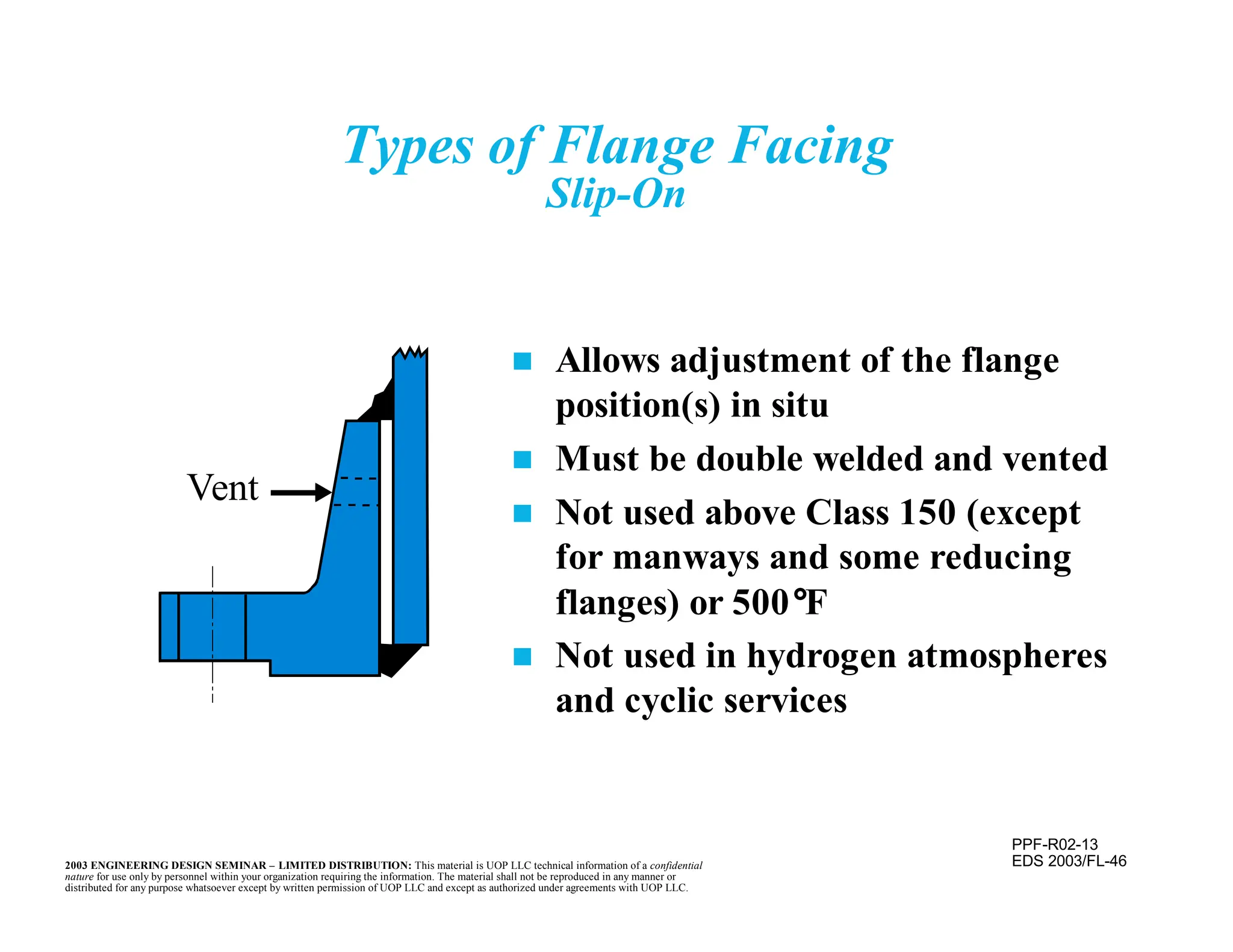 Types of Flanges connection for equipment andpiping | PDF