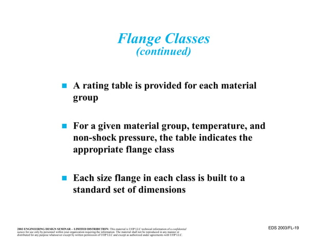 Types of Flanges connection for equipment andpiping | PPT