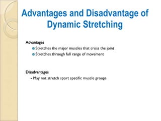 Types of flexibility training | PPT