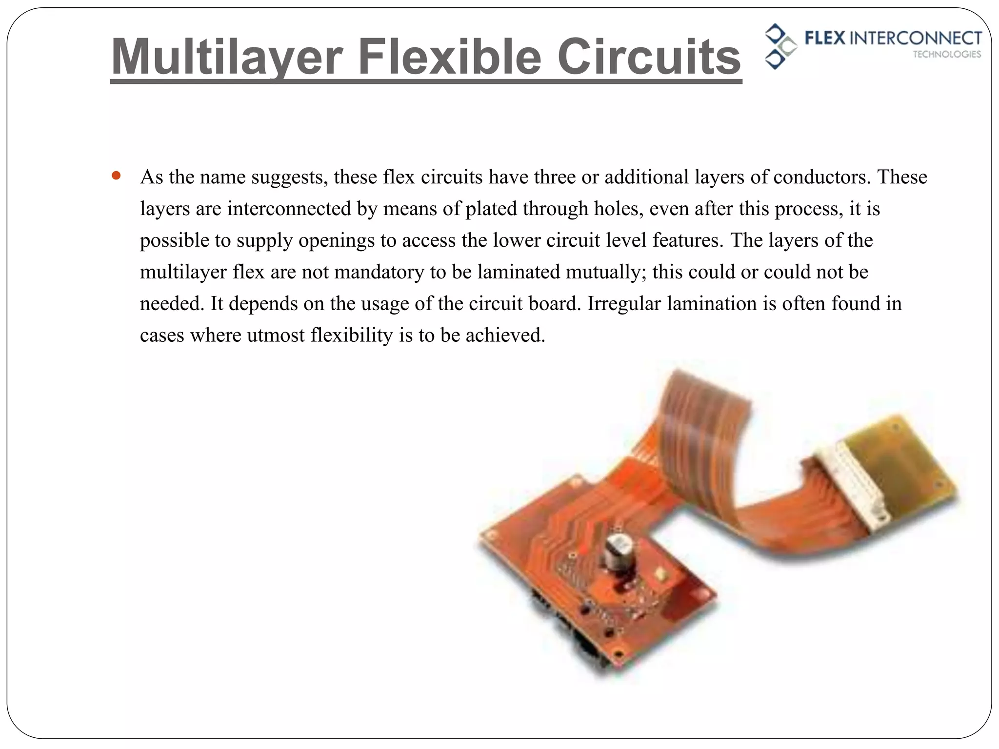 Types of flexible circuit design | PPTX | Consumer Electronics ...