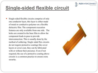 Types of flexible circuit design | PPTX