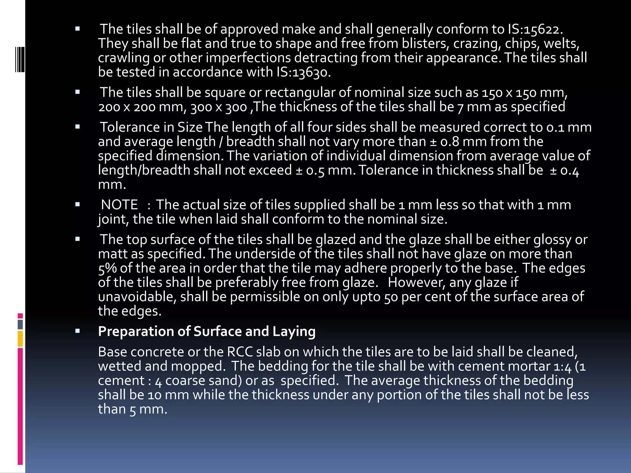 Types of floor finishes | PPTX