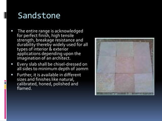 Types of floor finishes | PPTX