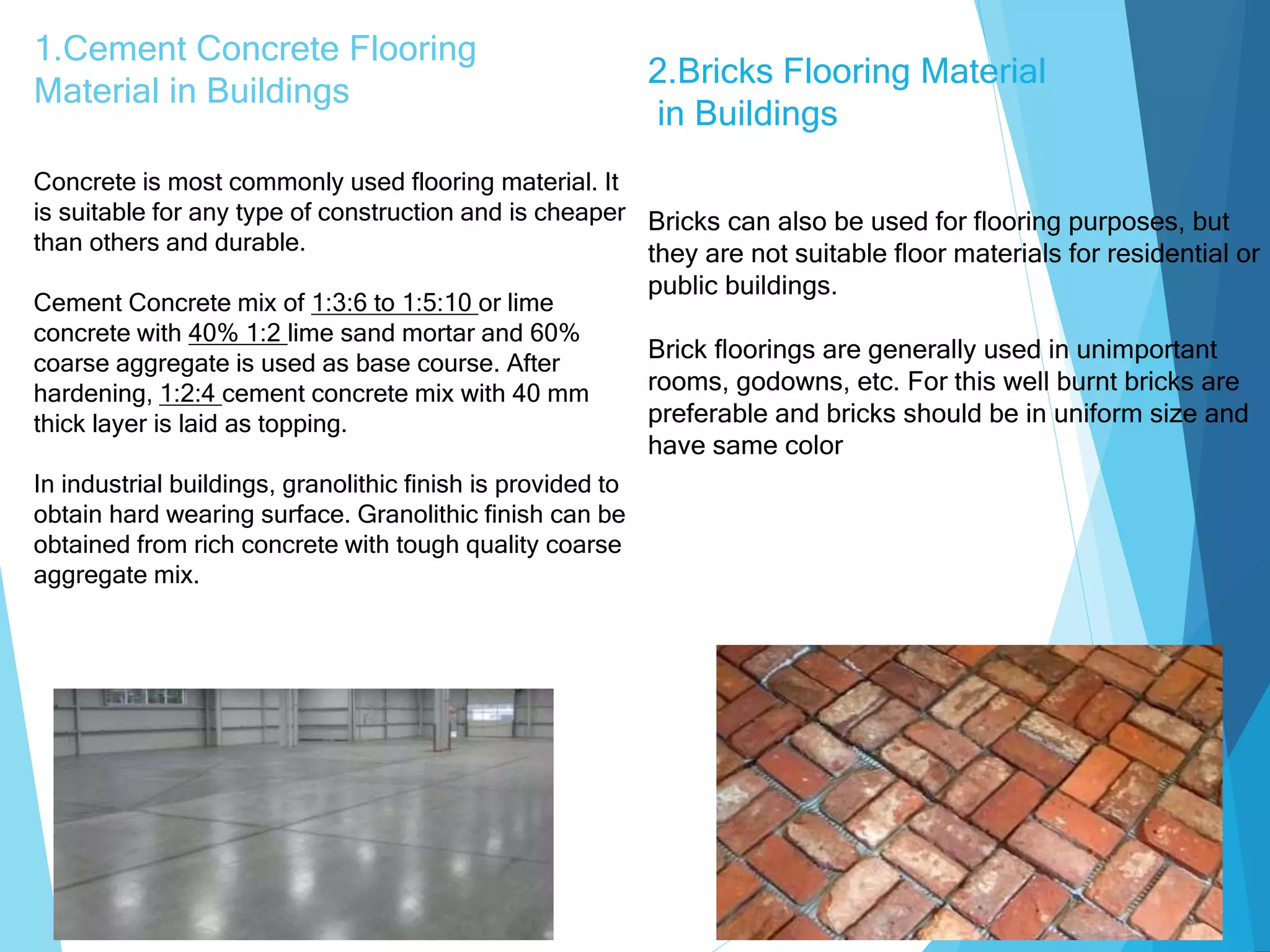 Types of flooring | PPTX