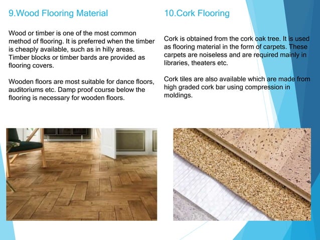Types of flooring | PPTX