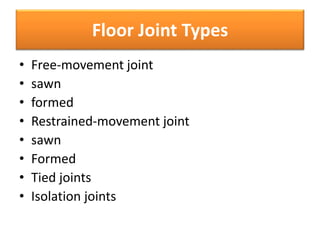 Types of floor joints and their advantages.pptx