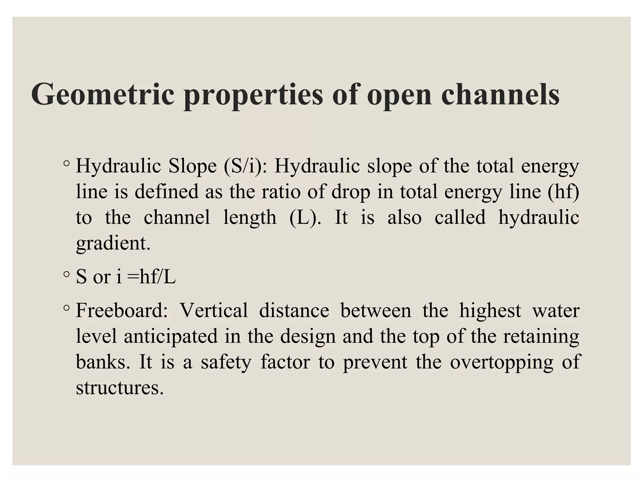 Types of flow in open channel | PPT